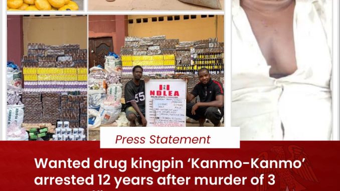 Wanted Drug kingpin ‘Kanmo-Kanmo’ Arrested 12 Years After Murder Of 3 ...
